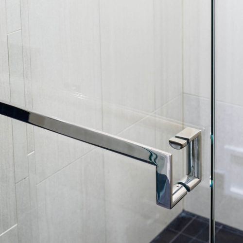 Glass Door Handles - Handle + Towel Bar (Type 4) | JWL Home